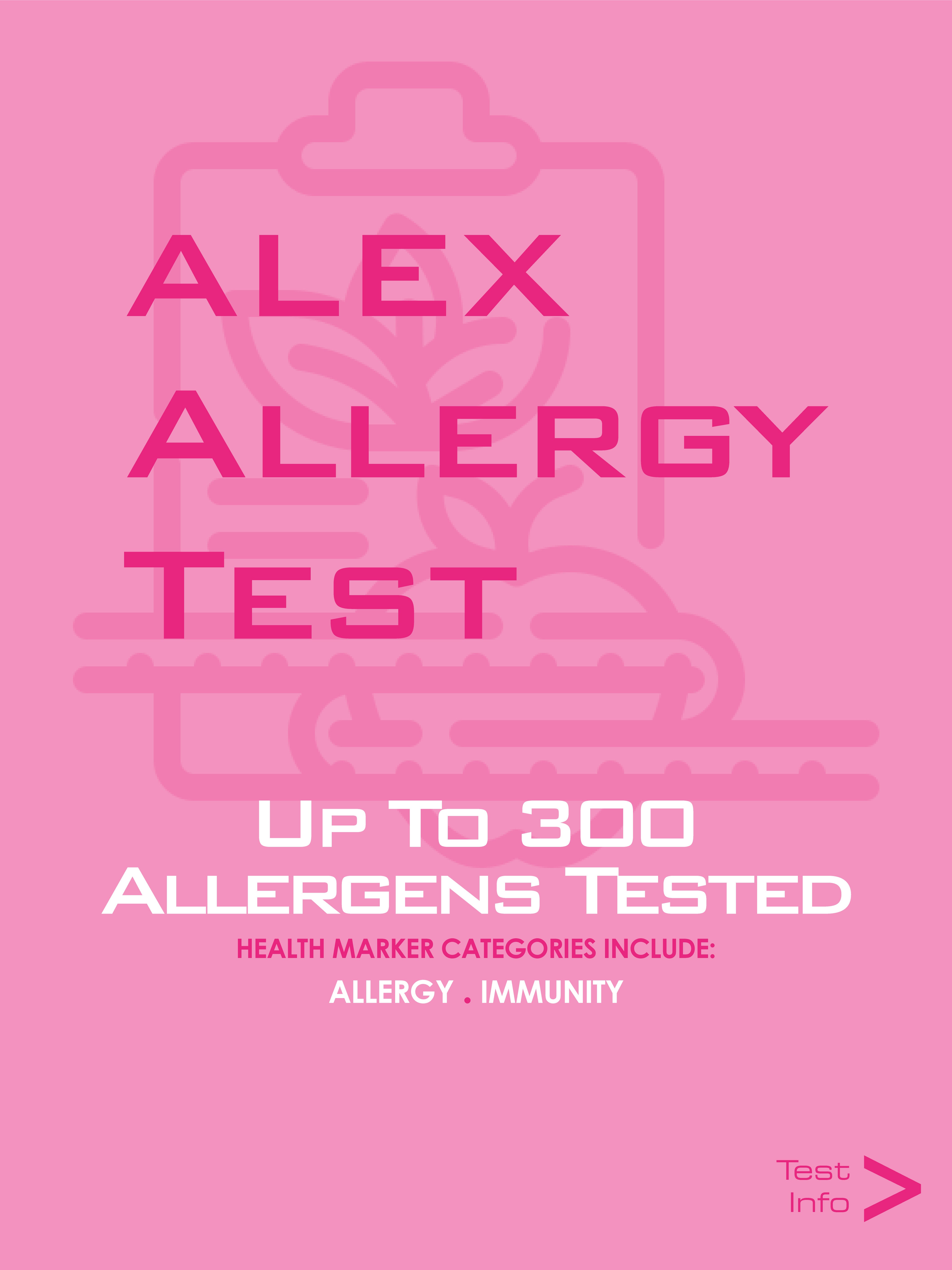 ALEX Allergy Blood Test Kit | Control Your Own Health | HEAL Labs